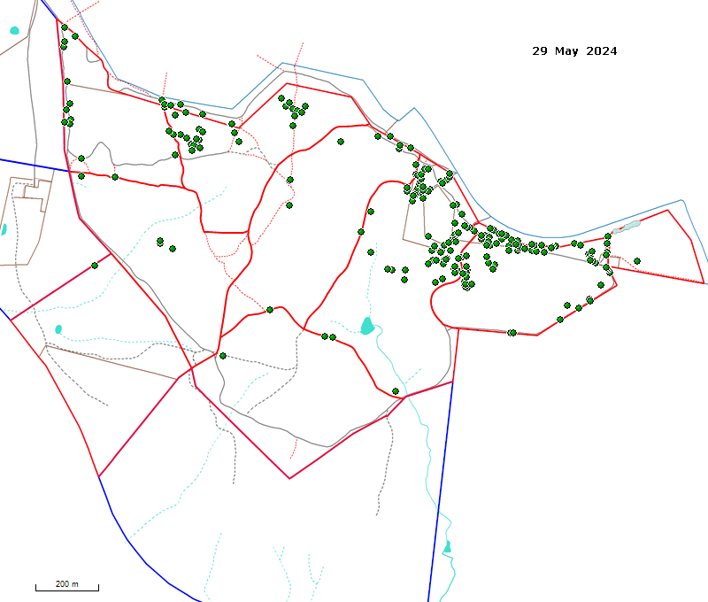 african lovegrass map, Friends of The Pinnacle